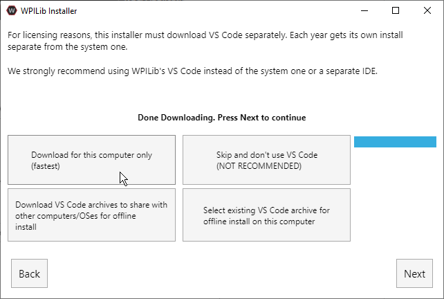Installing WPILib VSCode | Everybot Docs