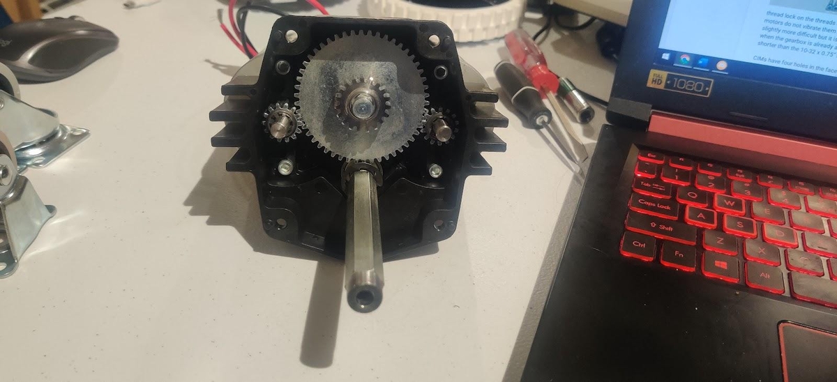 Motor and Gearbox Assembly | Everybot Docs