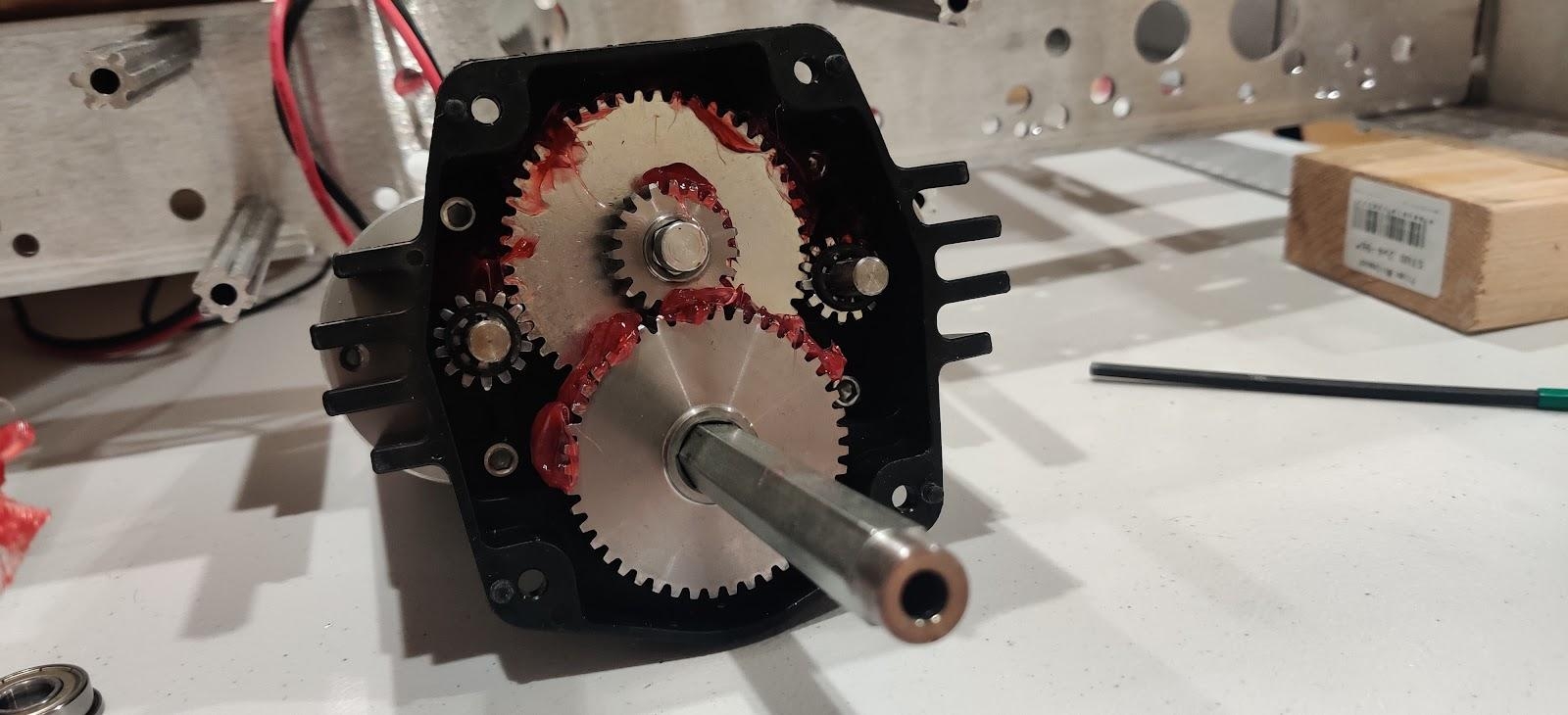 Motor and Gearbox Assembly | Everybot Docs